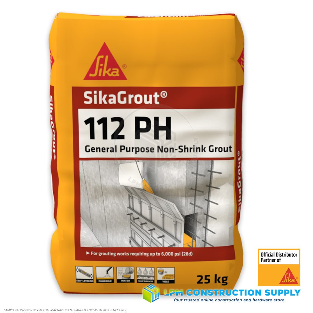 SikaGrout 112 PH - LPM Construction Supply